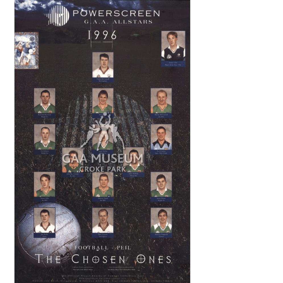1996 All-Star Poster: Football – GAA Museum Shop