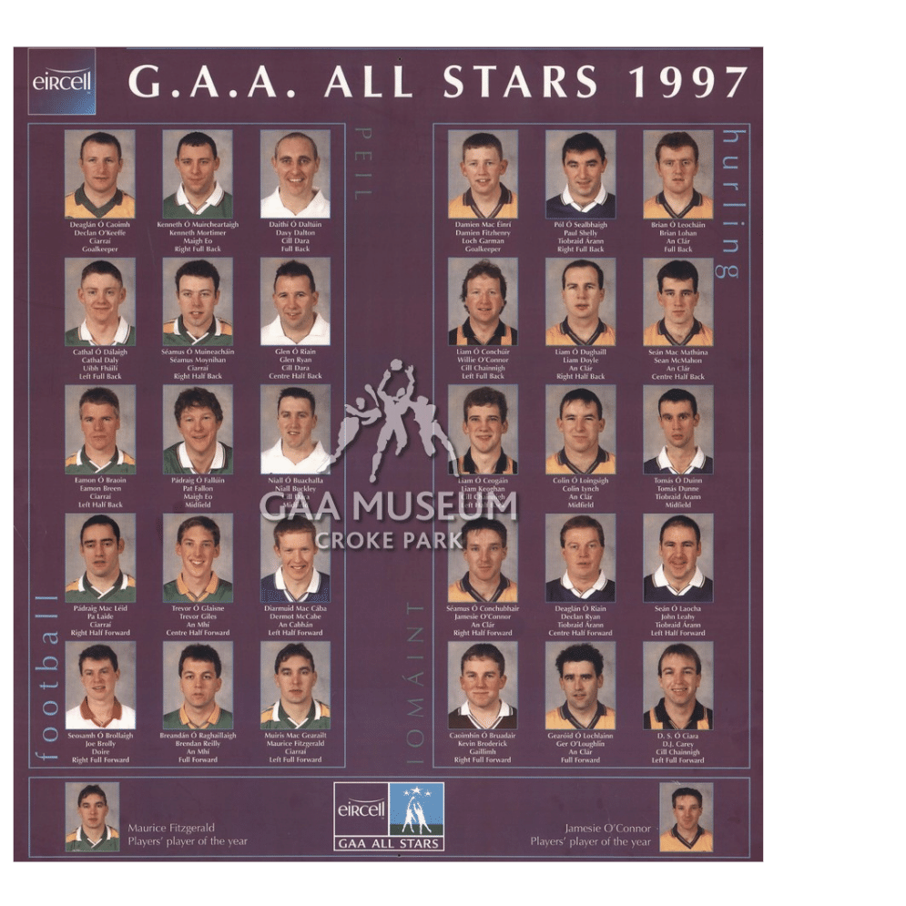 1997 All-Star Poster – GAA Museum Shop