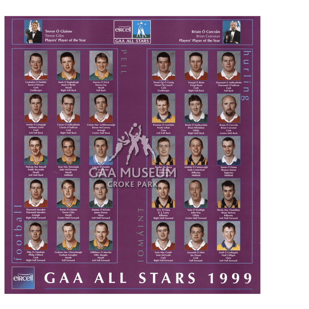 1999 All-Star Poster – GAA Museum Shop