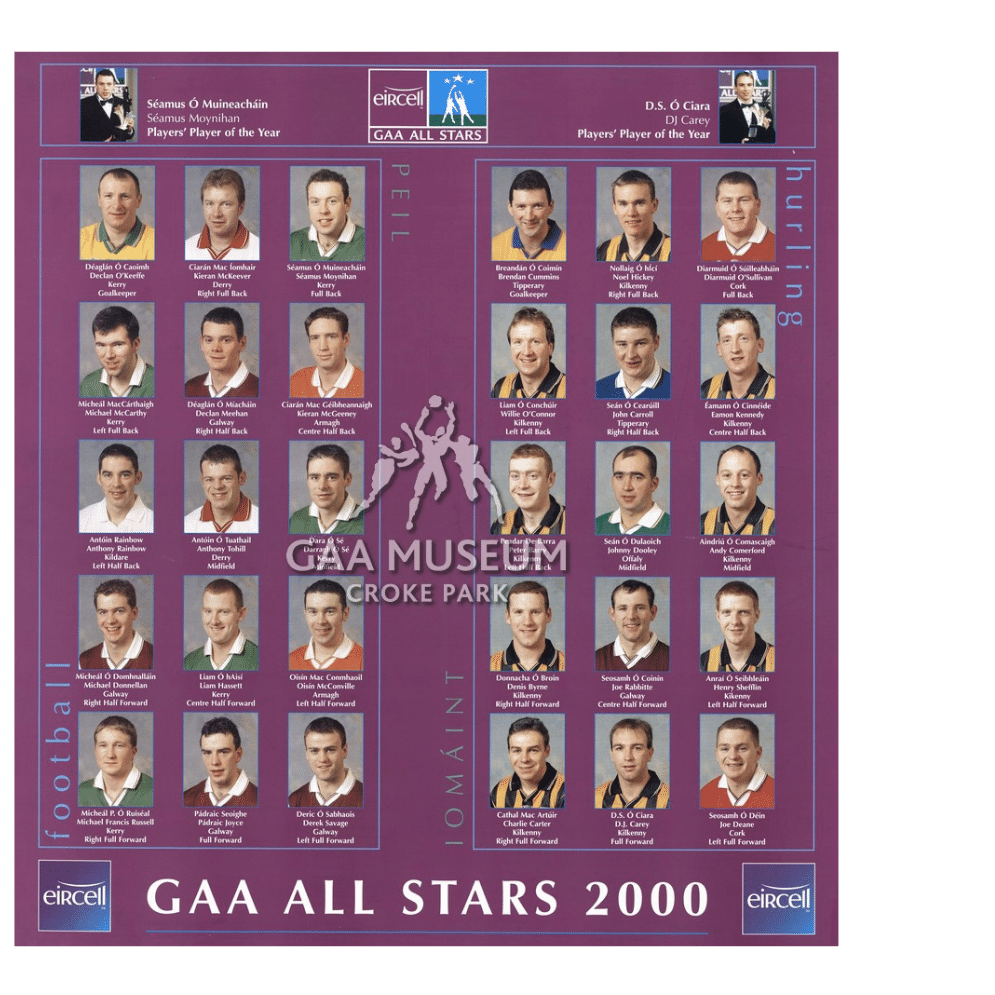 2000 All-Star Poster – GAA Museum Shop