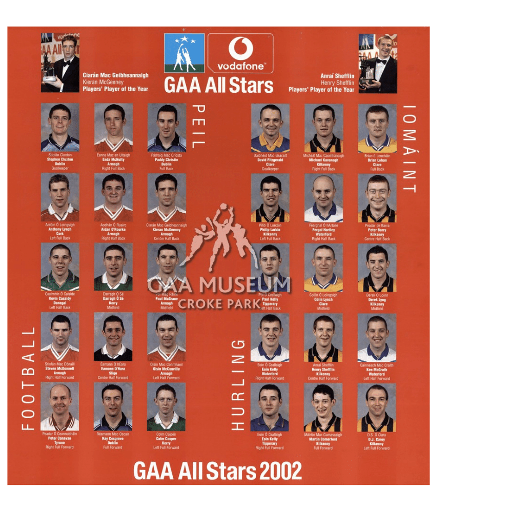 2002 All-Star Poster – GAA Museum Shop
