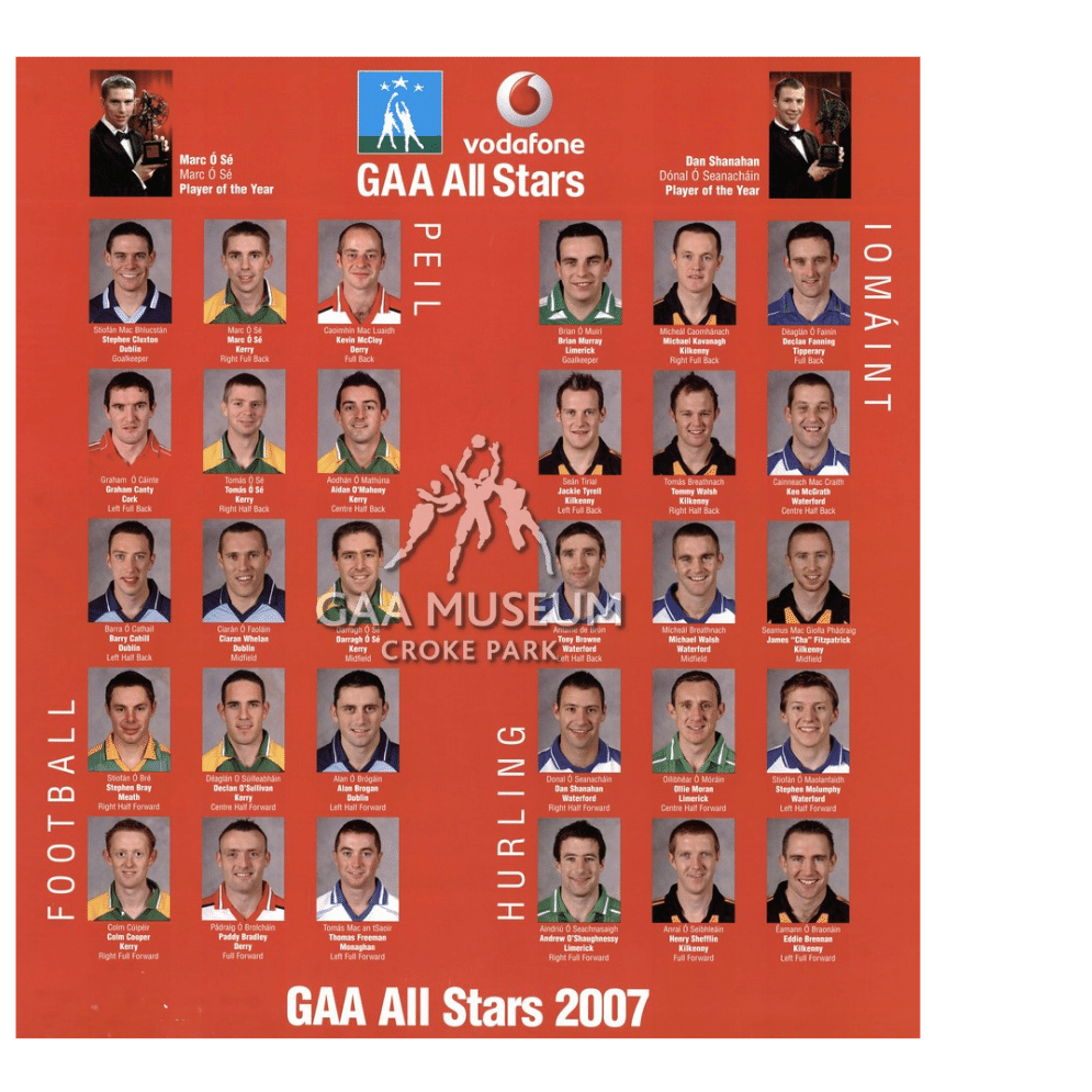 2007 All-Star Poster – GAA Museum Shop