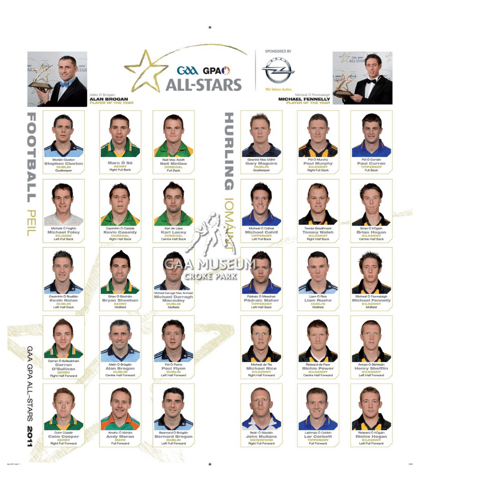 2011 All-Star Poster – GAA Museum Shop